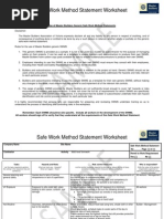 METHOD OF STATEMENT - SIGN BOARD INSTALLATION | PDF | Safety | Scaffolding