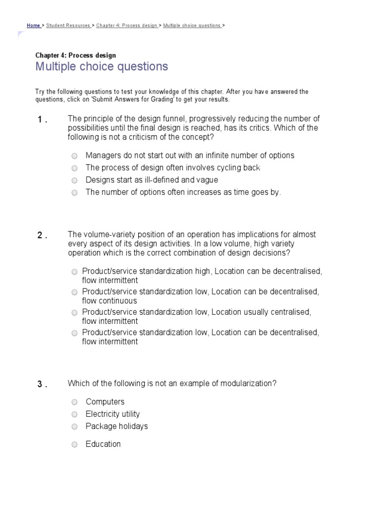 Ema Uk He Slack Opsman 4 Student Resources Chapter 4 Process Design ...