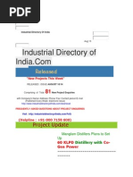 Ethanol Projects-EC Status by MoF&CC As On 21.03.2024 | PDF | Sugarcane | Cogeneration