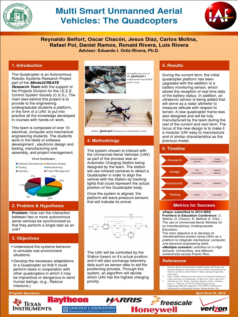 55 PO IAP Poster Quadcopter Spring 2014 | PDF | Quadcopter | Unmanned ...