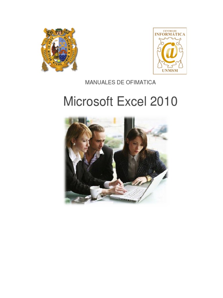 Manual de Excel 2010 CINFO PDF | PDF | Microsoft Excel | Point and Click