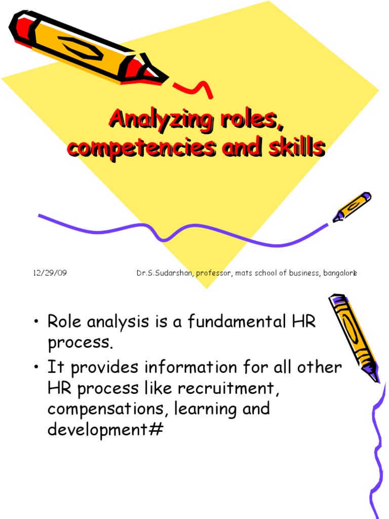 Role Analysis and Competency Modeling | PDF | Competence (Human ...