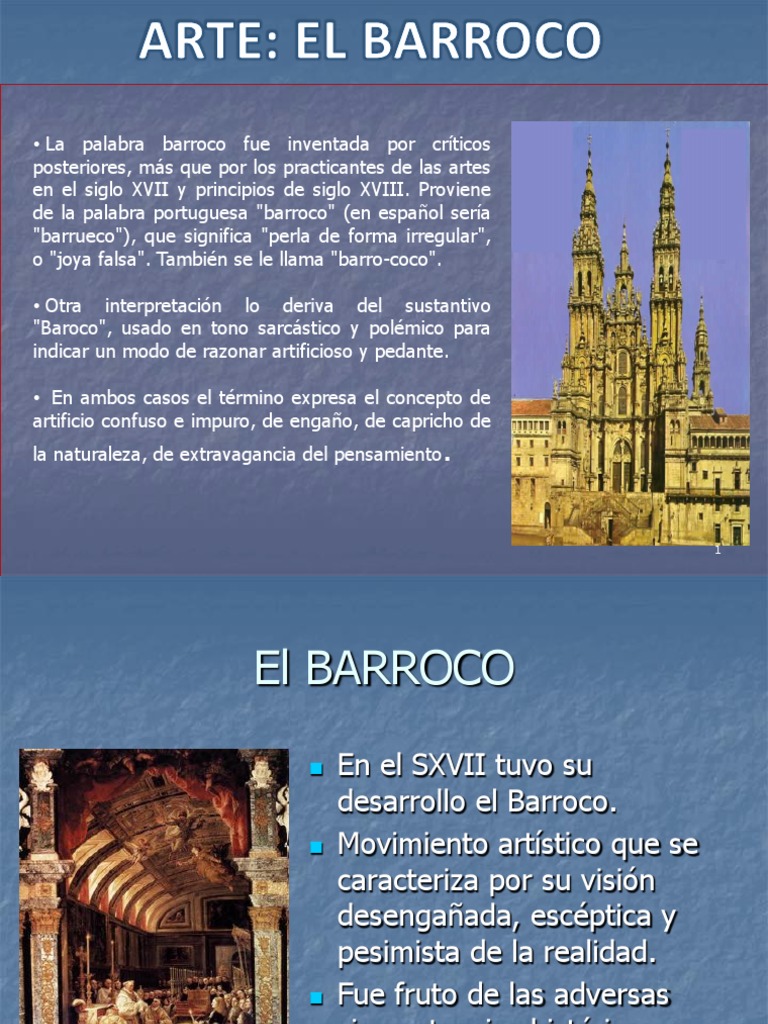 El Barroco.ppt | Suite (Música) | Barroco | Prueba gratuita de 30 días | Scribd