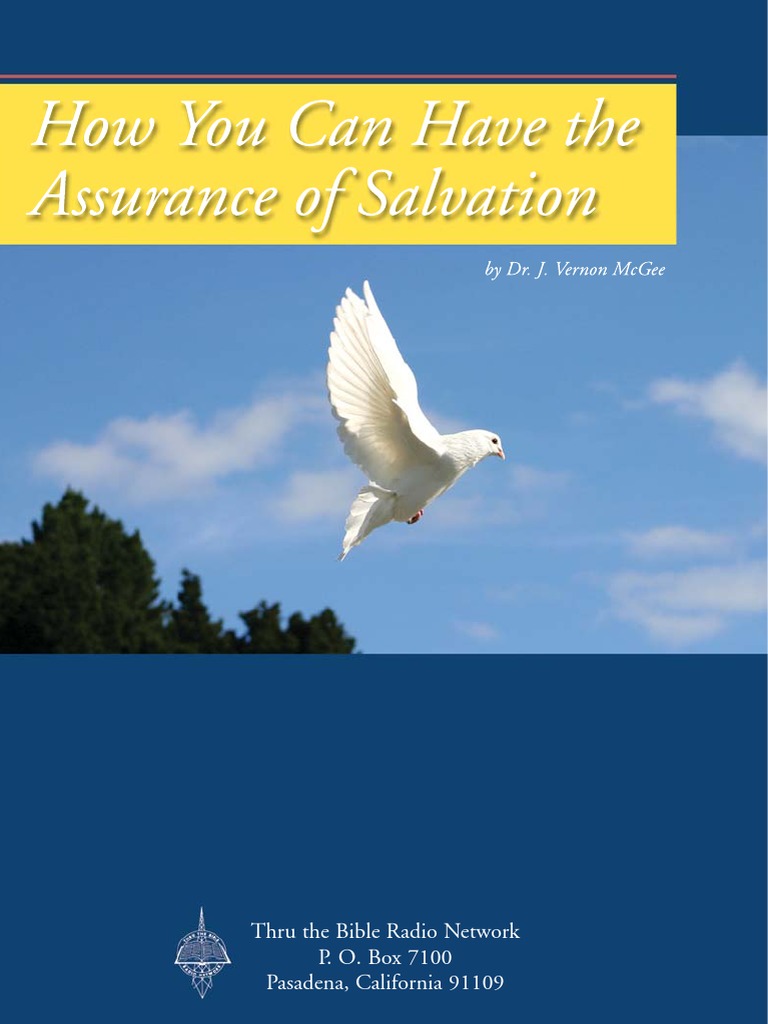 Assurance of Salvation Explained | PDF | Assurance (Theology) | Eternal ...