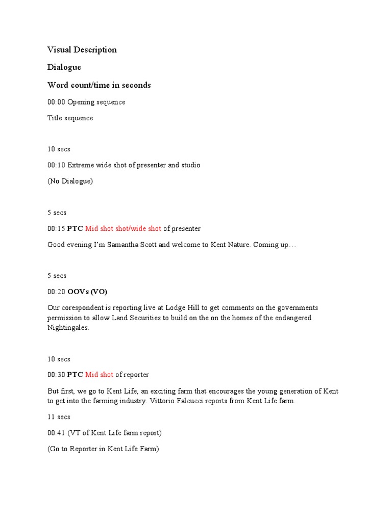 Presenter Script Draft 3 | PDF