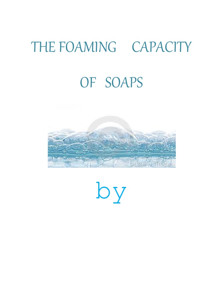 Project Soaps | PDF | Soap | Chemical Compounds
