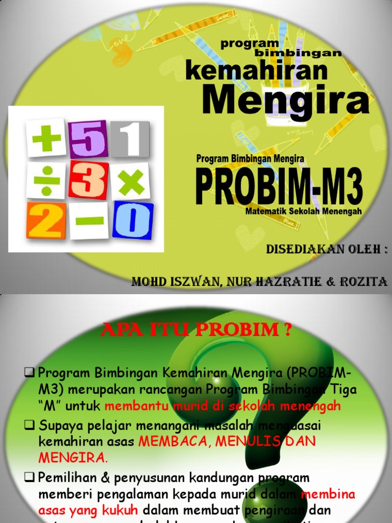 Presentation Probim | PDF