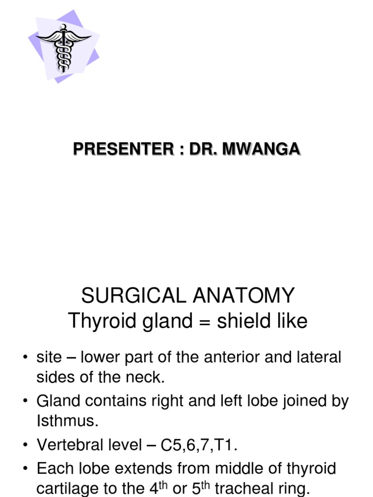 Anatomy, Physiology and Pathology of the Thyroid Gland | PDF | Thyroid ...