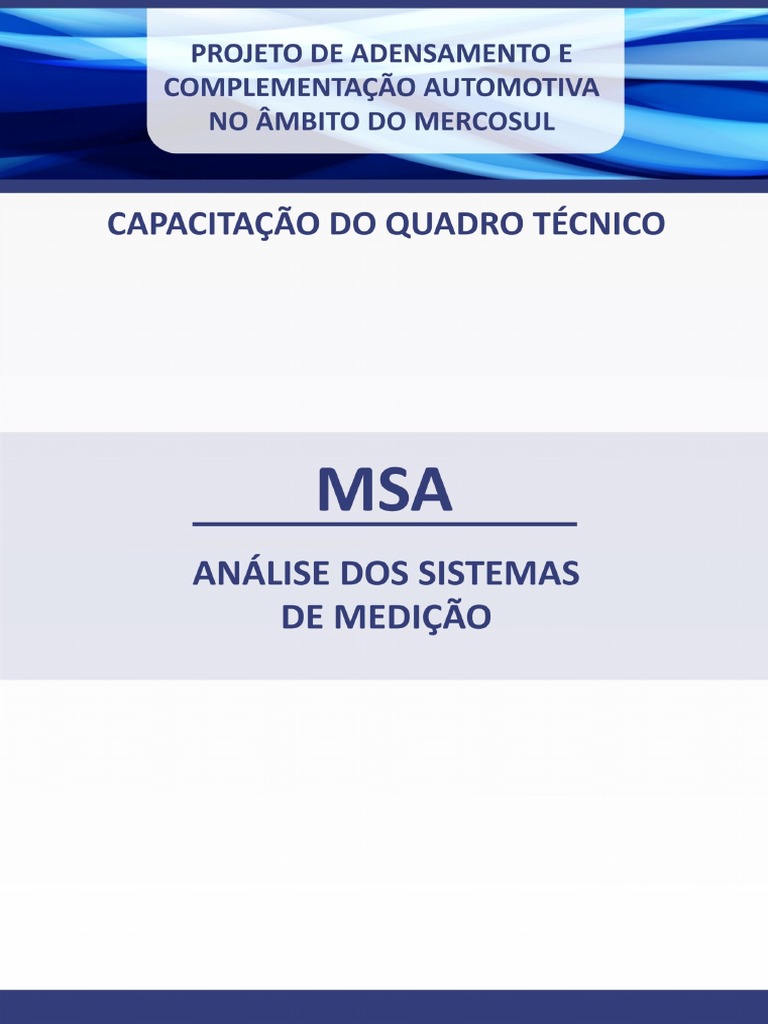 Apostila Msa Português | PDF