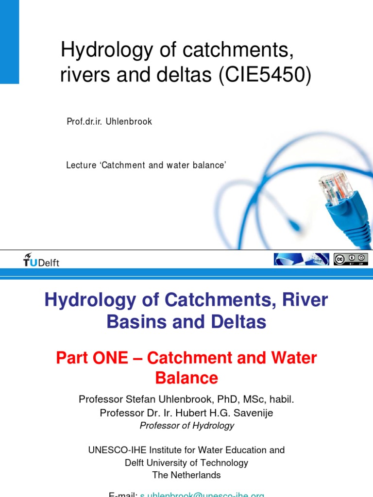 Catchment Hydrology and Water Balance | PDF | Hydrology | Drainage Basin