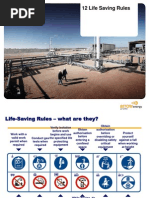 Aramco's 8 Lifesaving Safety Rules | PDF | Personal Protective ...