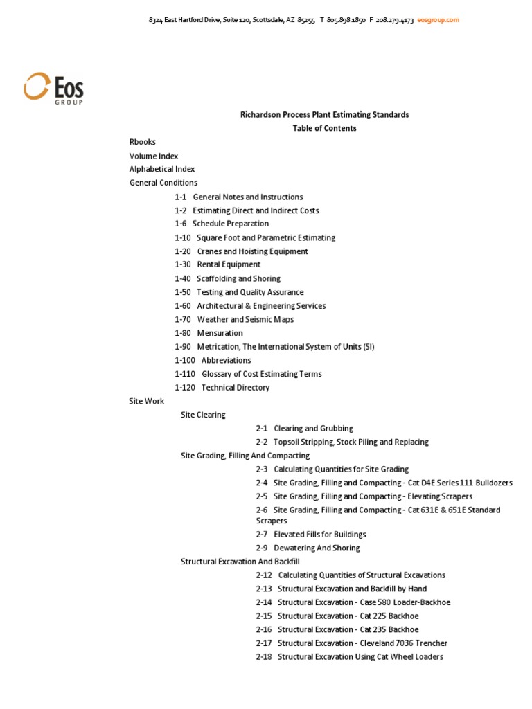 Process Plant Estimating Standards | PDF | Pipe (Fluid Conveyance ...