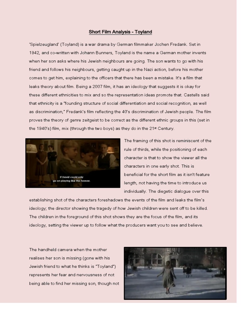 Short Film Analysis | PDF