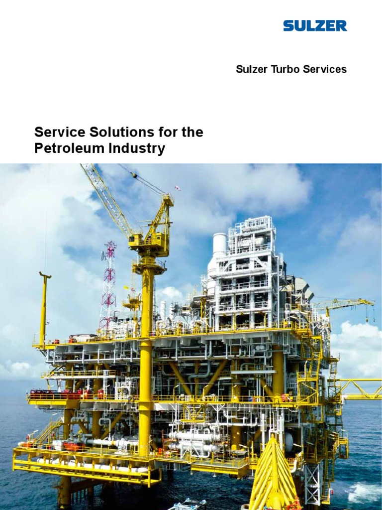 Sulzer, BROCHURE, plataformas marinas | Oil Refinery | Gas Compressor