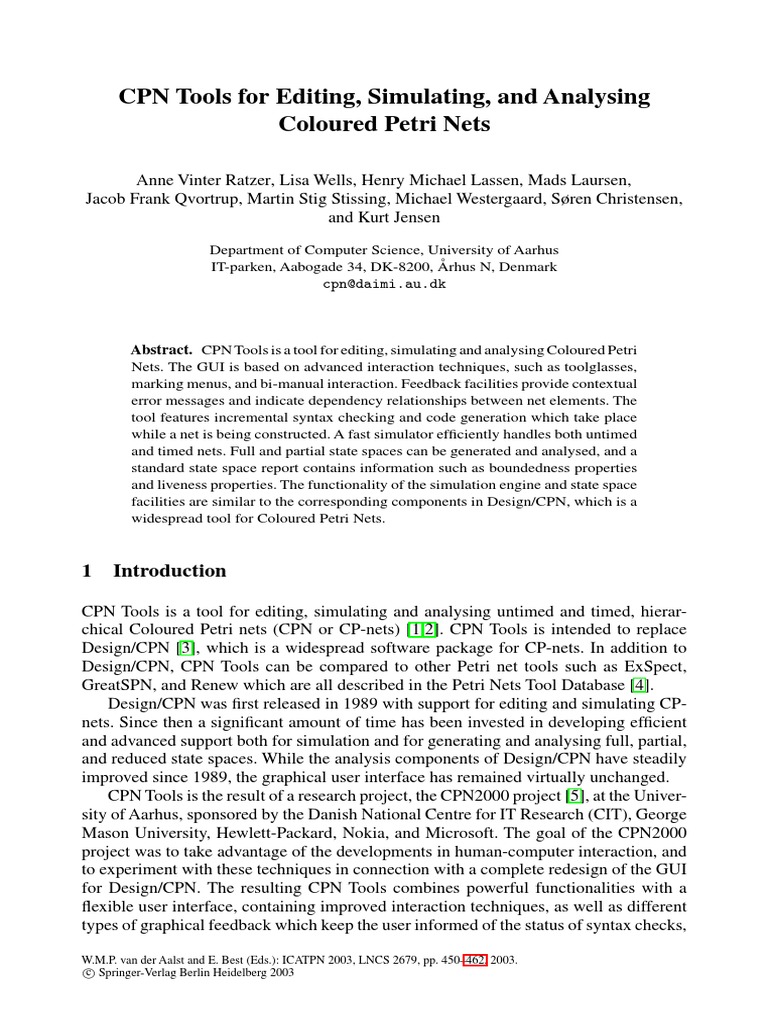 CPN Tools How To ? | PDF | Graphical User Interfaces | Simulation