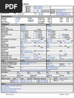 Larry Shaw Race Cars Recomended Tuning Guidelines and Setup Sheet | PDF ...