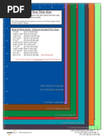 Architectural and Engineering Sheet Sizes | PDF