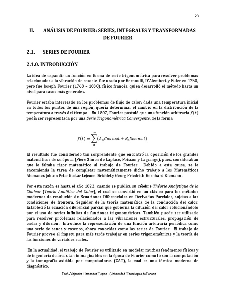 Series de Fourier | PDF | Series de Fourier | Integral