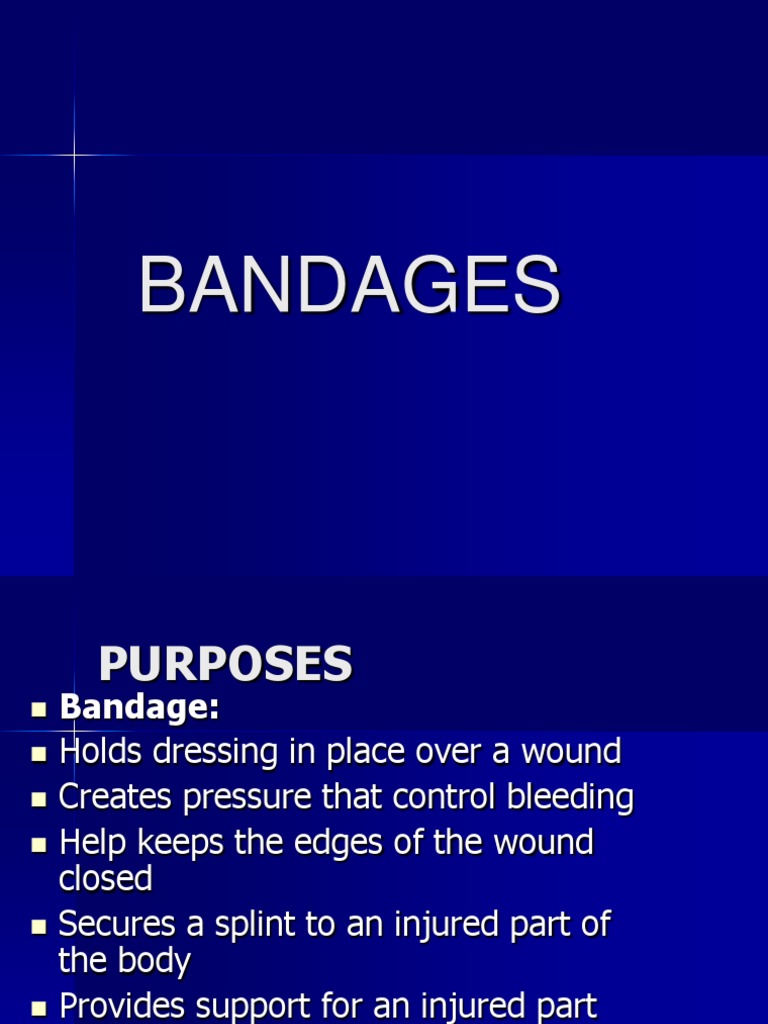 Bandages | PDF | Hand Washing | Elbow