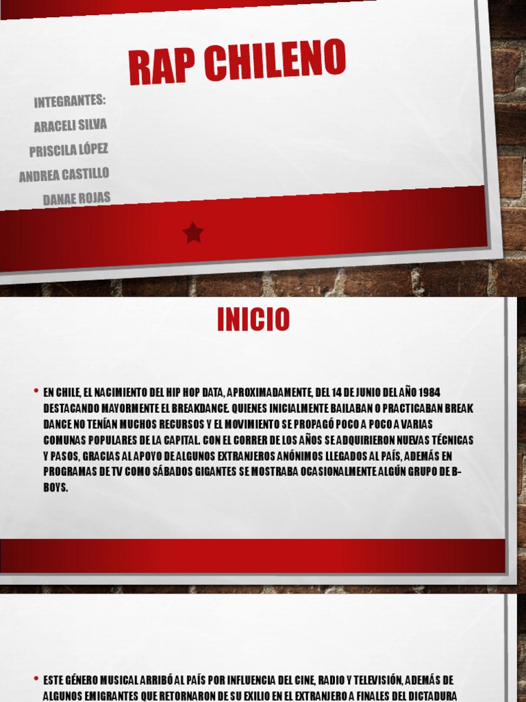 Historia del Rap Chileno en los 90 | PDF | Música hip-hop | Musica ...