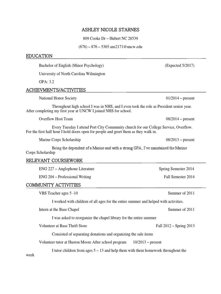 Final Resume | PDF