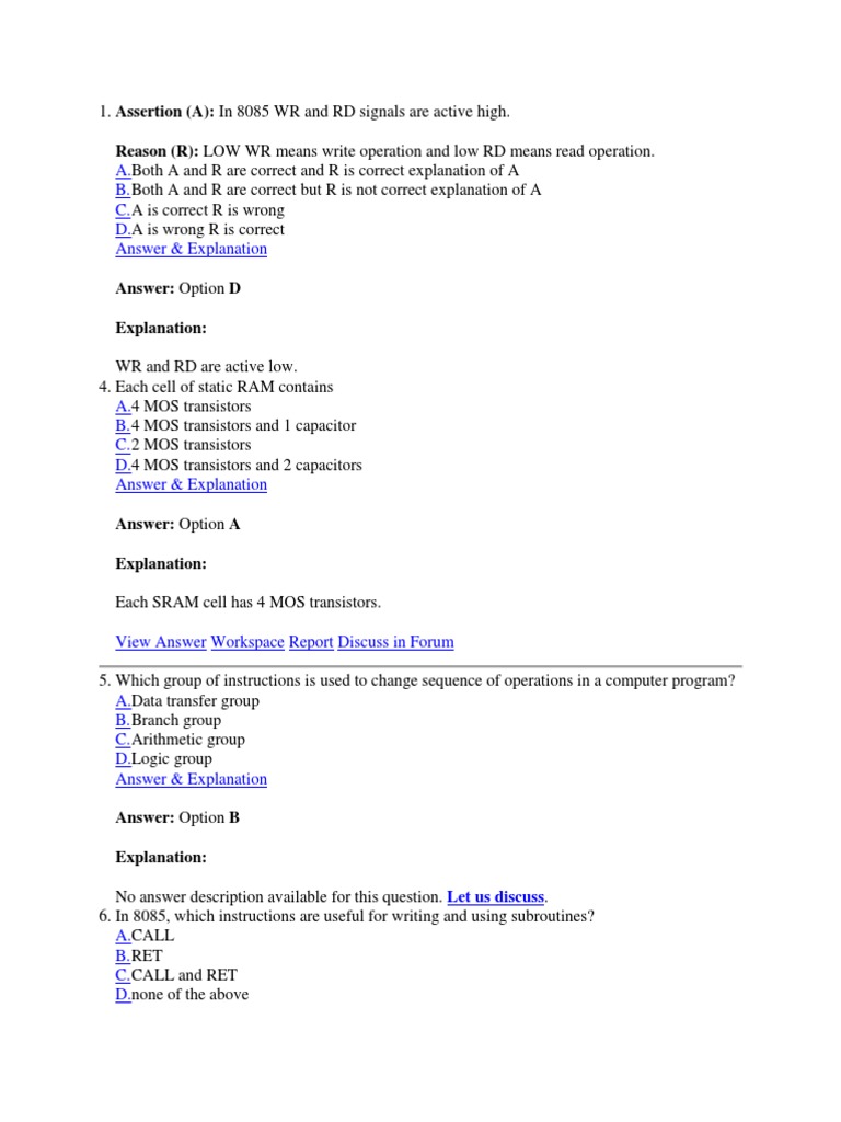 Section 3 | PDF | Random Access Memory | Instruction Set