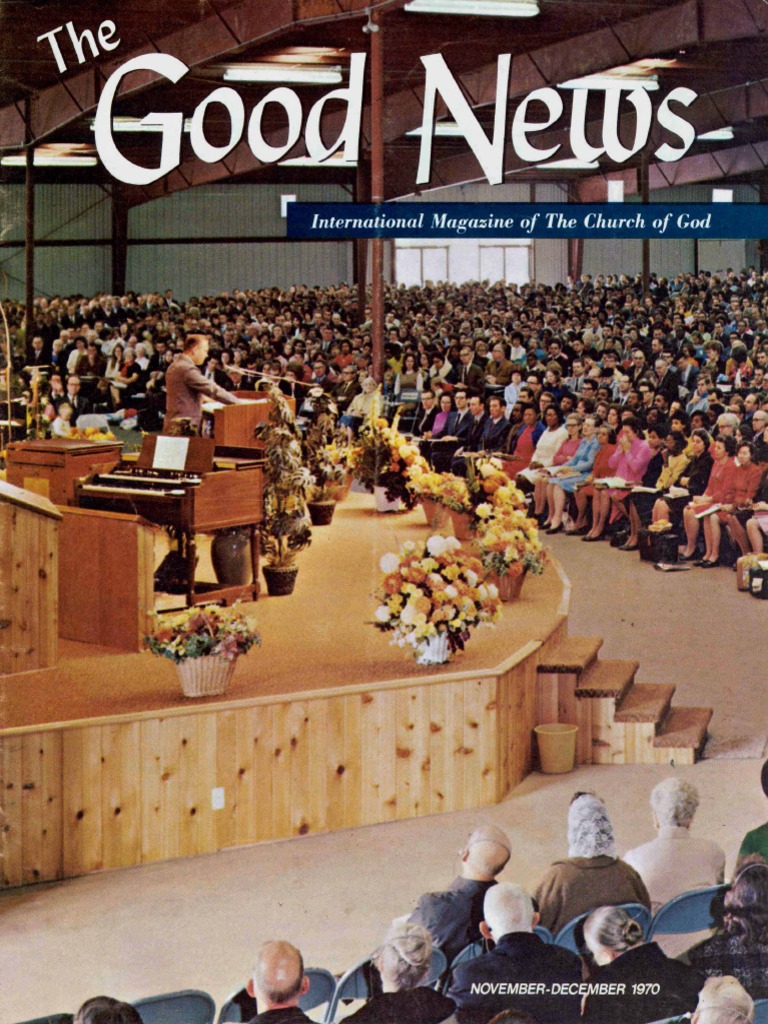 Good News 1970 (Vol XIX No 05) Nov-Dec | PDF | Religious Conversion ...