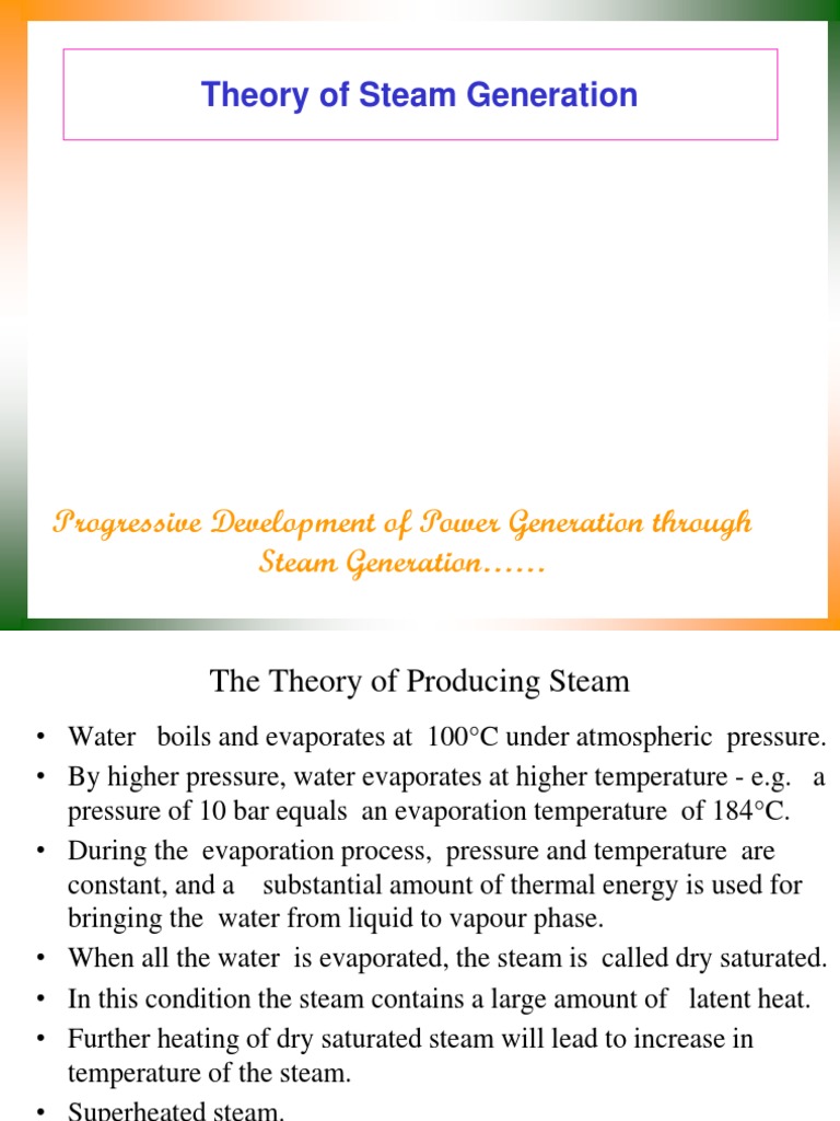 Steam Generation PDF | PDF | Steam | Evaporation
