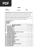 Inventario de Depresión Rasgo-Estado (Idere) | PDF | Depresión (estado ...