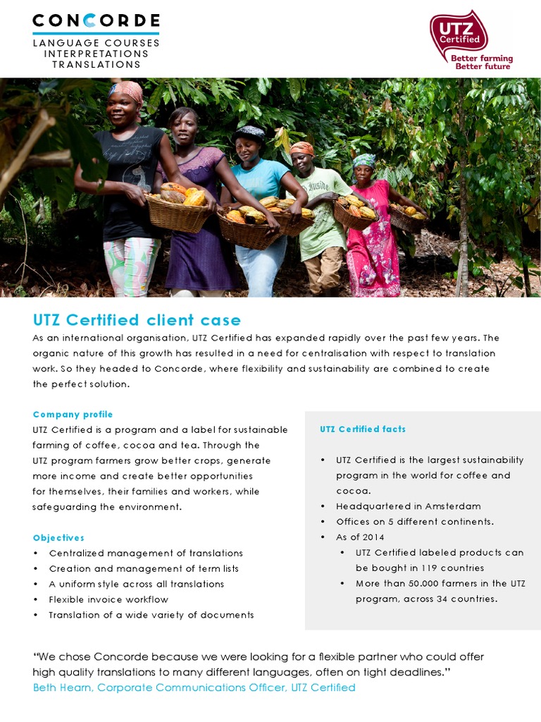 UTZ Certified Client Case | PDF | Career & Growth | Computers