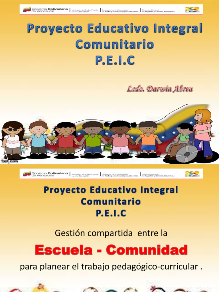 Peic Formato 2014 | PDF | Plan de estudios | Desarrollo personal