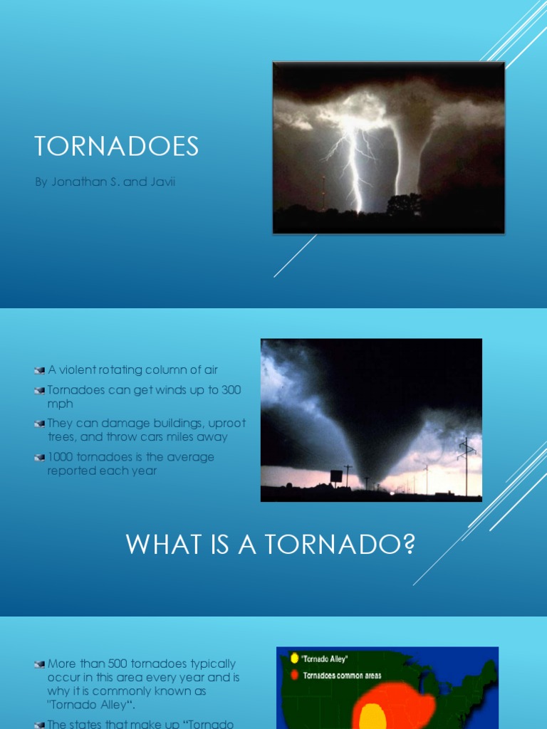 Tornadoes Project | PDF | Tornadoes | Thunderstorm