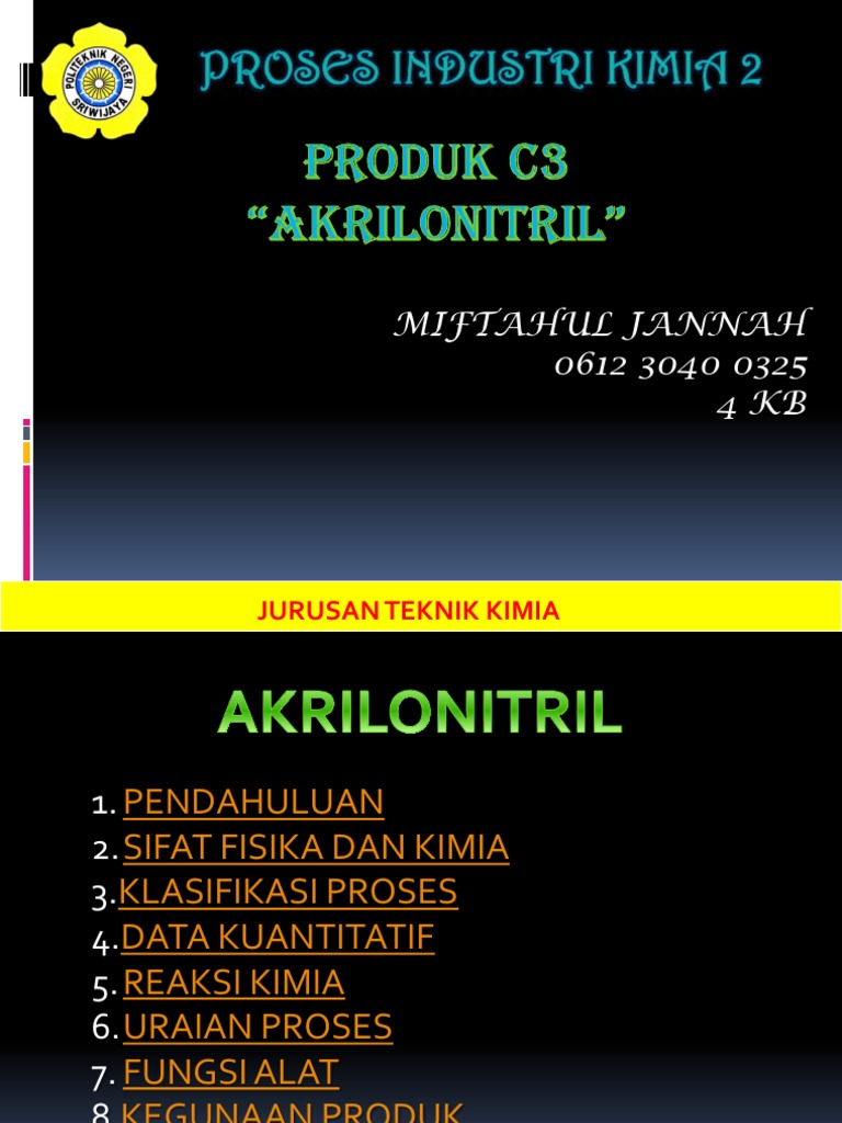 AKRILONITRIL | PDF