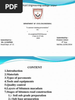 Road Construction Notes | PDF | Road | Road Surface