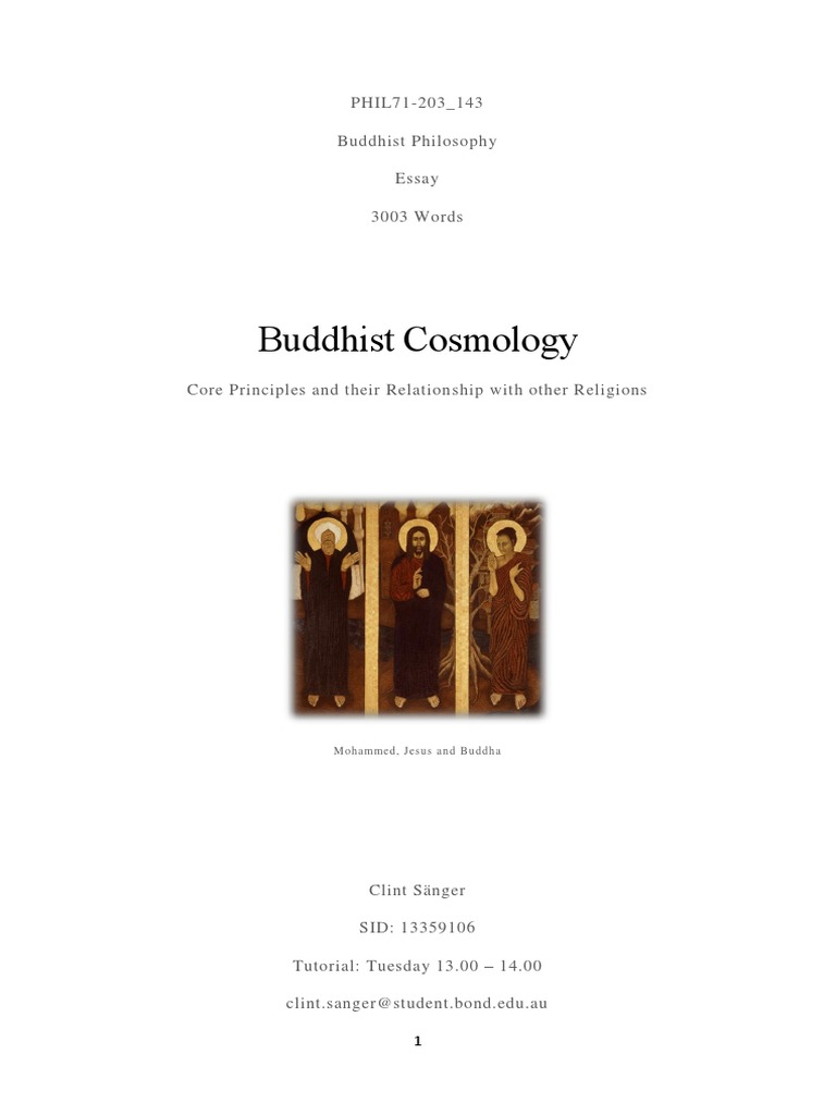 Buddhist Cosmology | PDF | Karma | Reincarnation