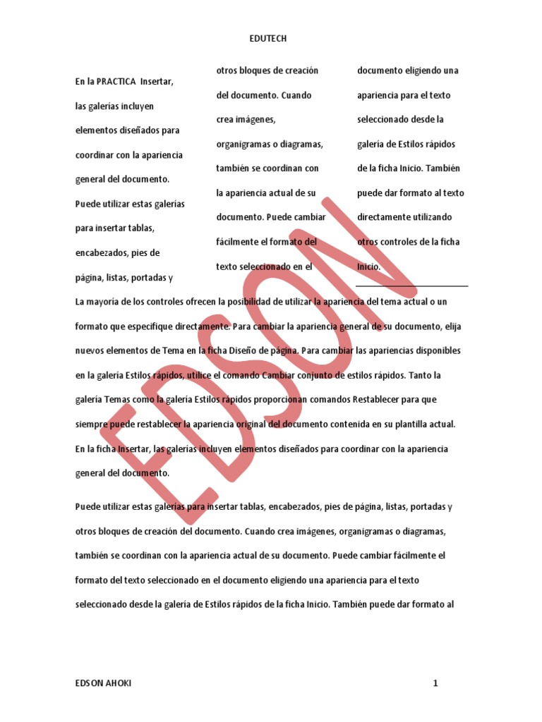 Practica Word 2007 | PDF | Arte | Tecnología