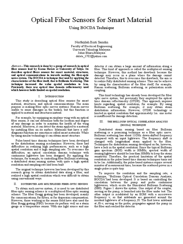 Optic IEEE | PDF | Optical Fiber | Optical Resolution