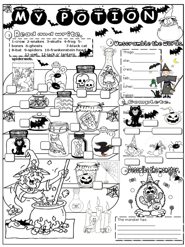 Halloween Creature List and Descriptions | PDF