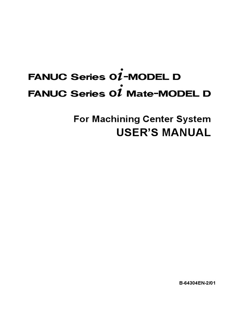 FANUC Machining Center | PDF | Numerical Control | High Voltage