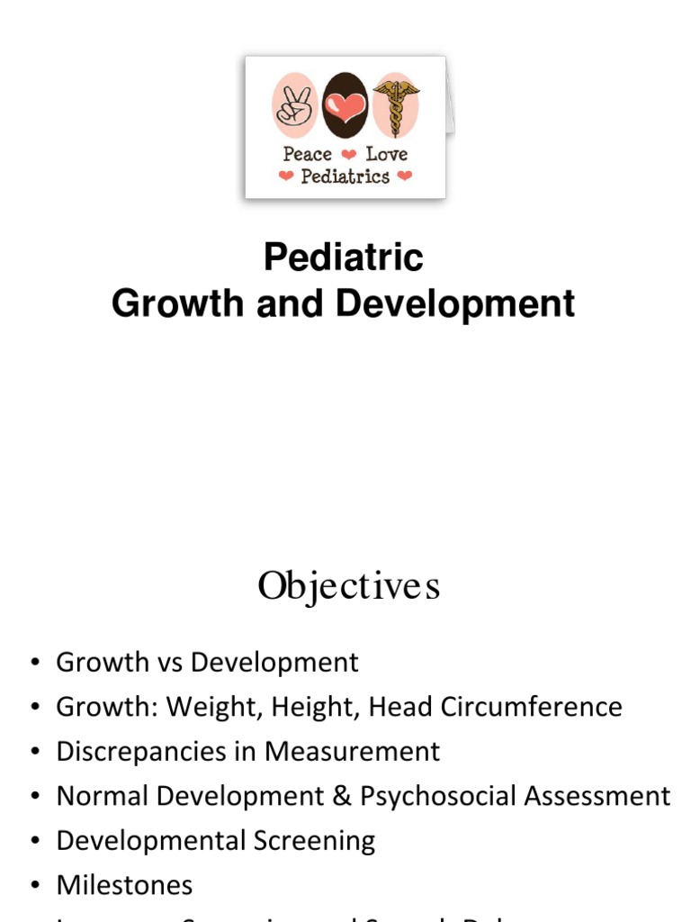 Pediatric Growth & Development Guide | PDF | Puberty | Medical Specialties