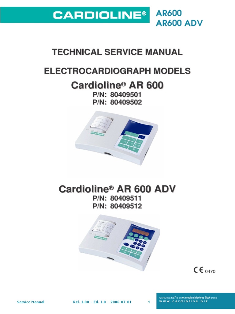 Cardioline Ar1200 View Manual - precisioneasysite