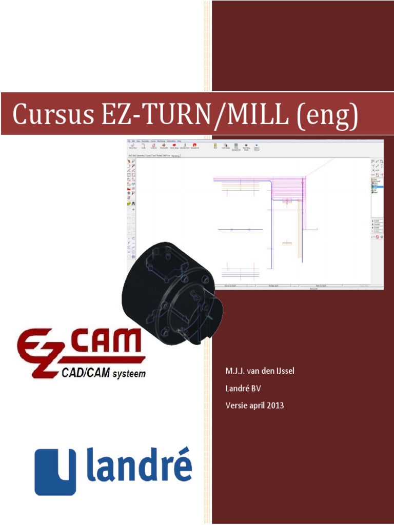 EZ-TURN-MILL Oefening (Engels) | PDF | Drilling | Computer File