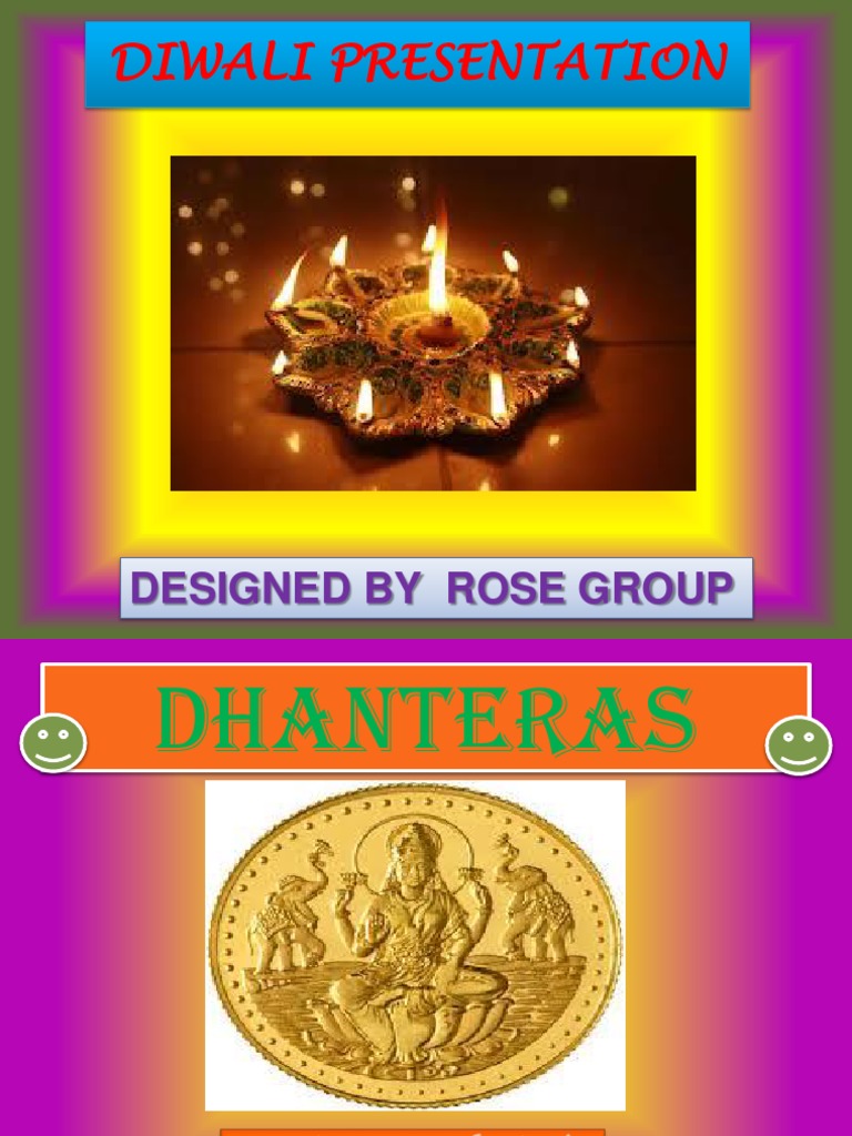 Diwali Presentation: Designed by Rose Group | PDF | Wellness