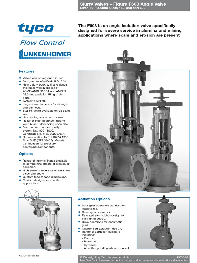 Angle Valve | PDF | Valve | Mechanical Engineering