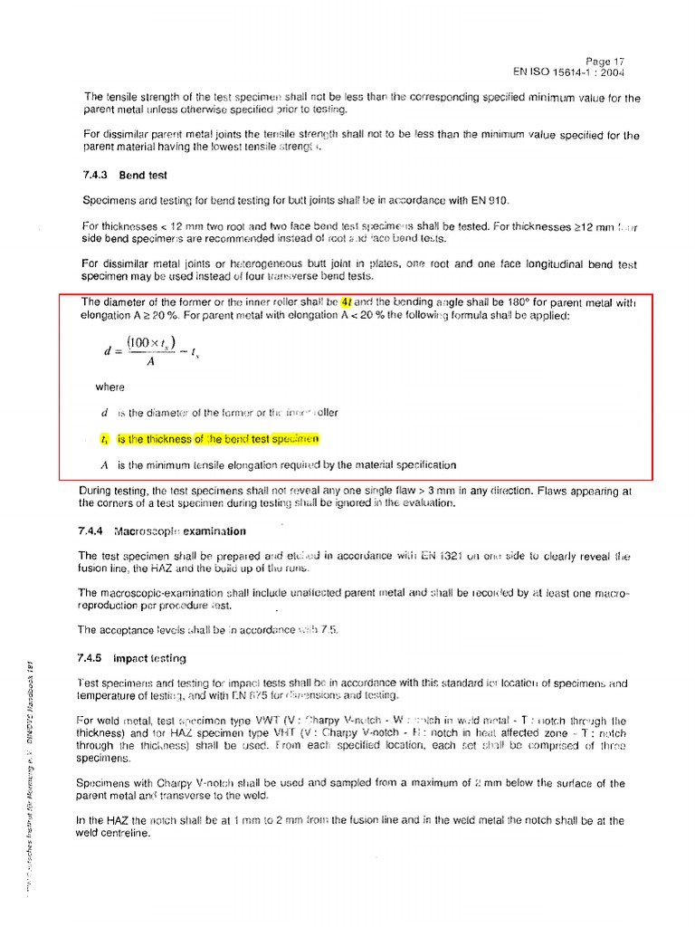 En Iso 15614-1 | Download Free PDF | Mechanical Engineering | Metals