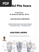 Nodul Plica Vocalis | PDF