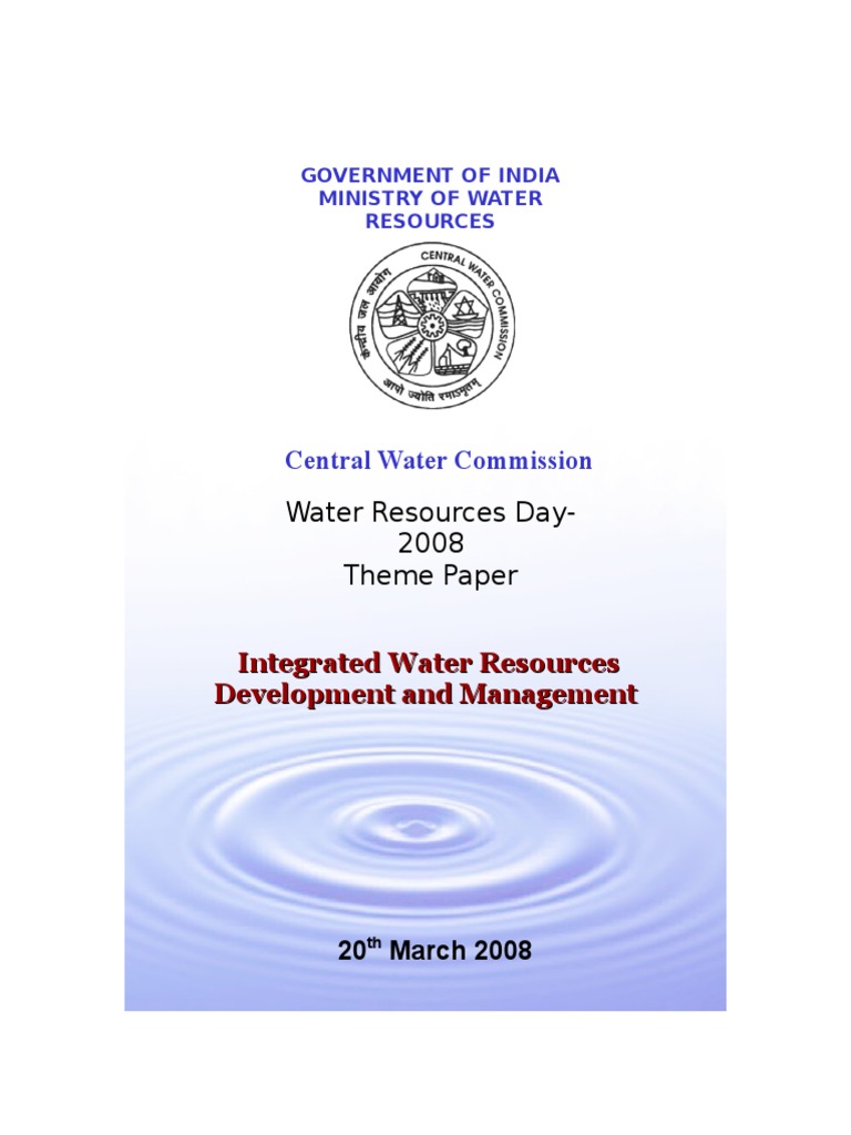 Integrated Water Resources Development and Management: Assessment of ...