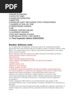 Bunker Calculation and Density Correction | PDF