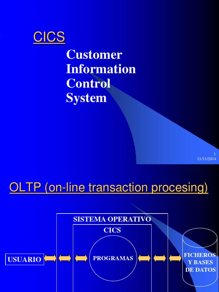 CICS | PDF | Tabla (base de datos) | Ingeniería Informática