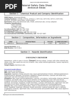 Iron(III) Nitrate Safety Data Sheet | PDF | Breathing | Personal ...